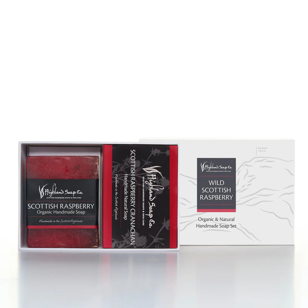Wild Scottish Raspberry - Two Soap Gift Set – Taste Perthshire